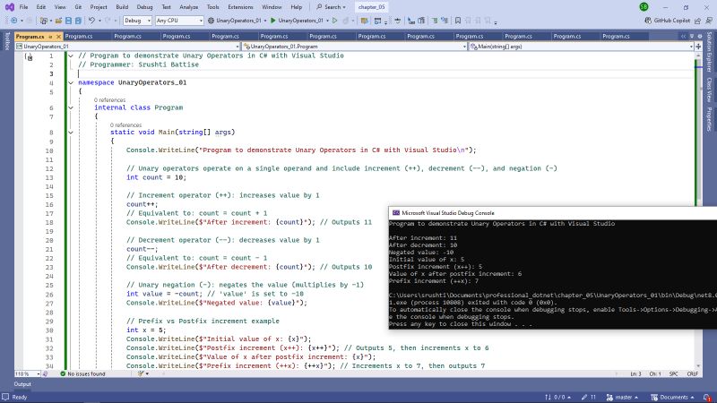 Srushti Battise on LinkedIn: #programmer #coding #microsoft #csharp # ... Srushti Battise on LinkedIn: #programmer #coding #microsoft #csharp # ...