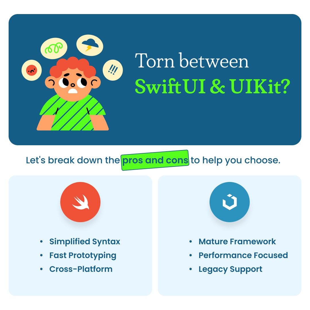 SwiftUI vs. UIKit: A Guide | Manas Das posted on the topic | LinkedIn SwiftUI vs. UIKit: A Guide | Manas Das posted on the topic | LinkedIn