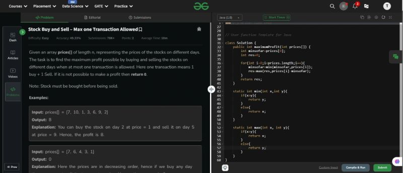 #gfg160 #geekstreak2025 #dsa #geeksforgeeks #codingchallenge #arrays # ... #gfg160 #geekstreak2025 #dsa #geeksforgeeks #codingchallenge #arrays # ...