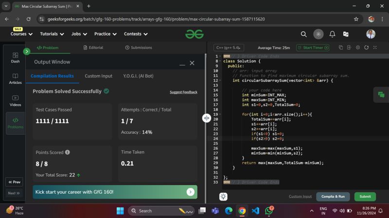 Anil Yadav on LinkedIn: #gfg160 #gfg #geeksforgeeks #codinglife #gfg160 ... Anil Yadav on LinkedIn: #gfg160 #gfg #geeksforgeeks #codinglife #gfg160 ...