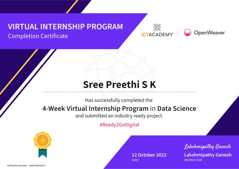 Sree Preethi S.K. on LinkedIn: Hey Connections, I finally received my ... Sree Preethi S.K. on LinkedIn: Hey Connections, I finally received my ...