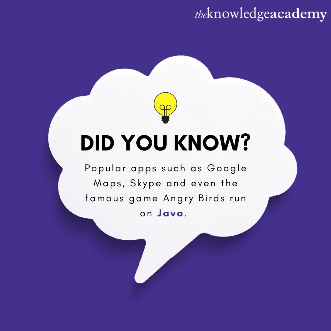The Knowledge Academy on LinkedIn: #java #javaprogramming #javacode # ... The Knowledge Academy on LinkedIn: #java #javaprogramming #javacode # ...