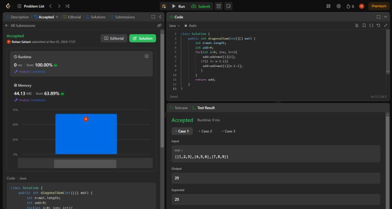 Rohan Sahani on LinkedIn: #100daysleetcodechallenge #leetcode ... Rohan Sahani on LinkedIn: #100daysleetcodechallenge #leetcode ...