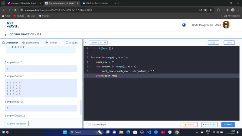 Arun kumar R on LinkedIn: #day89 #coding #pythonlearning #python # ... Arun kumar R on LinkedIn: #day89 #coding #pythonlearning #python # ...