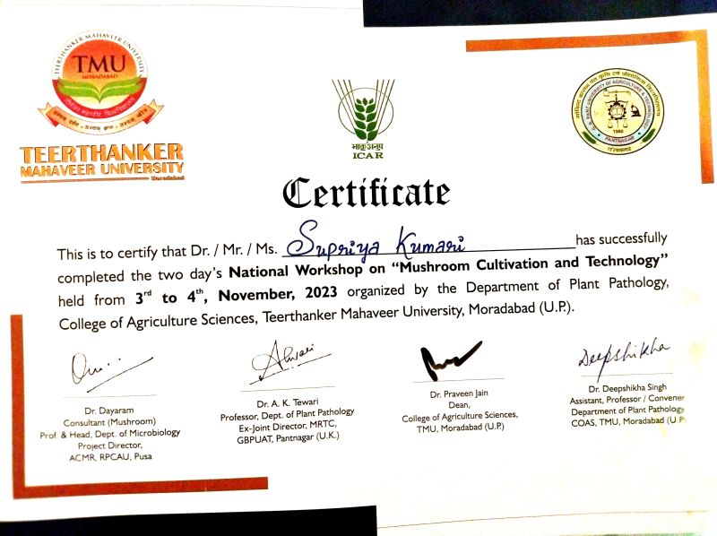 Supriya Kumari on LinkedIn: successfully completed two days Workshop on ... Supriya Kumari on LinkedIn: successfully completed two days Workshop on ...