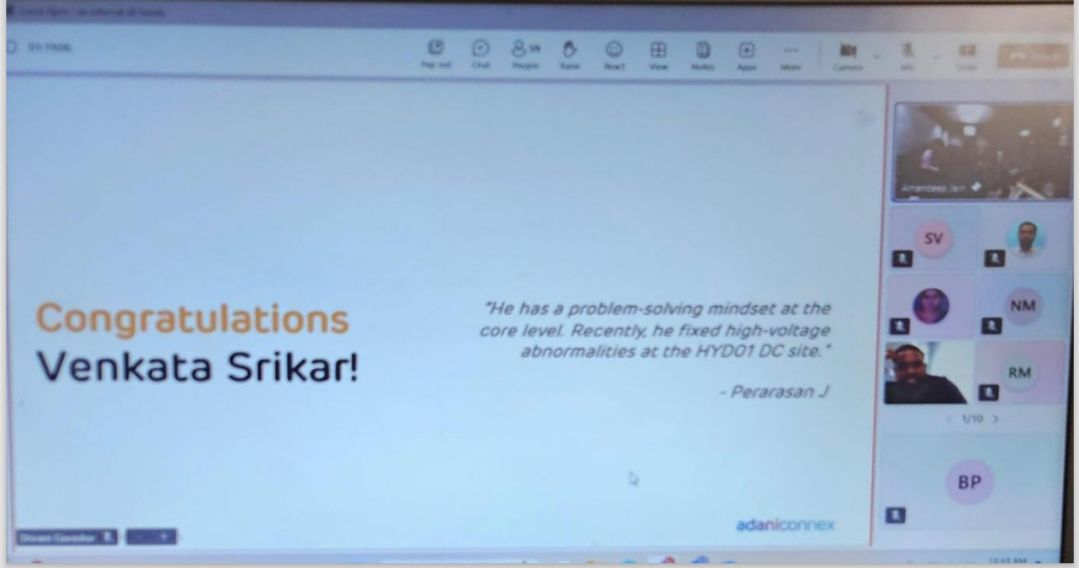 #recognition #gratitude #problemsolving #datacenters | Venkata Srikar ... #recognition #gratitude #problemsolving #datacenters | Venkata Srikar ...