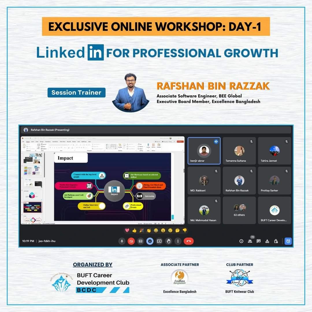 MD Asif Mahmud Imon on LinkedIn: Today's workshop, an enlightening ... MD Asif Mahmud Imon on LinkedIn: Today's workshop, an enlightening ...