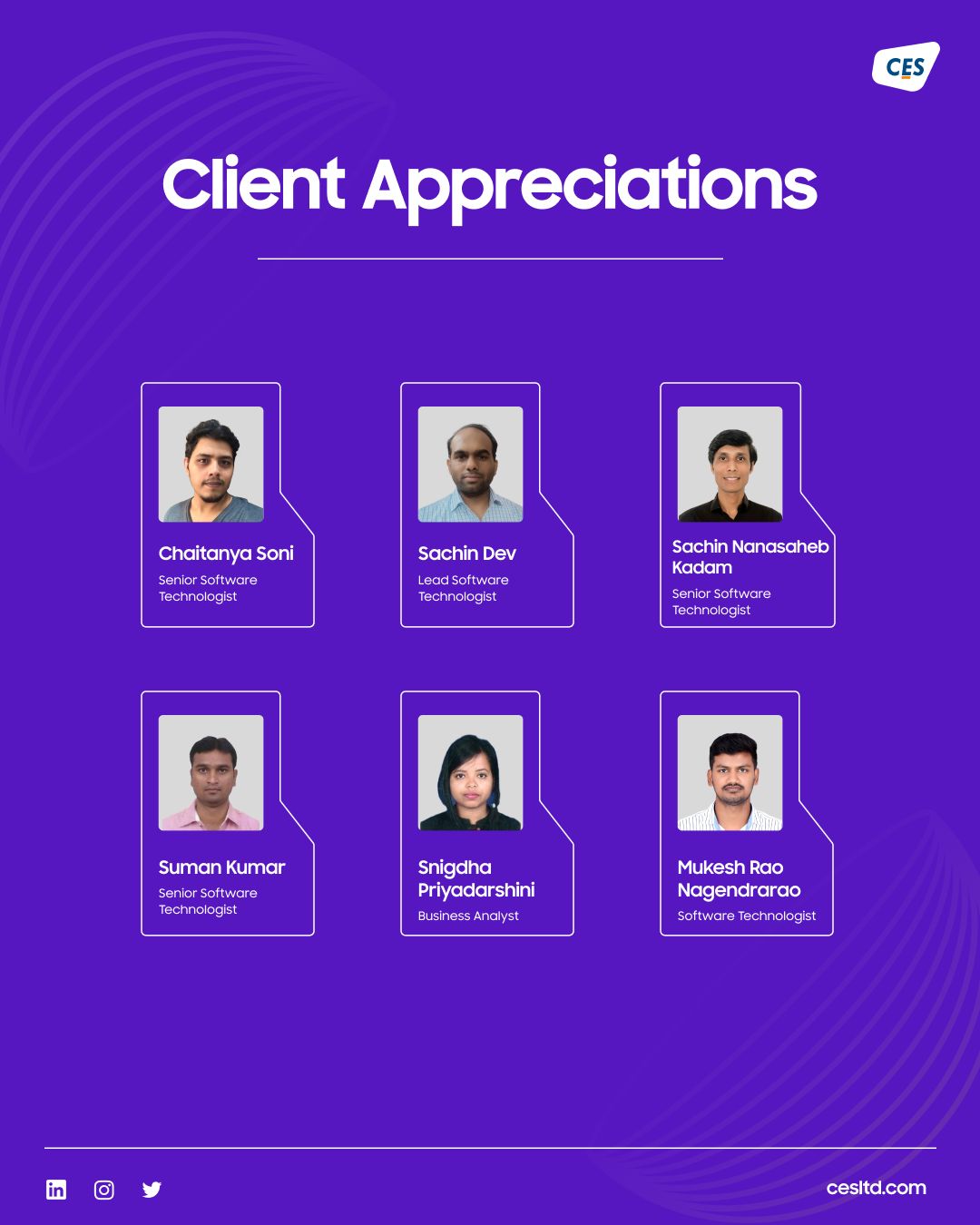 CES on LinkedIn: #clientappreciations #teamrecognition #teamwork # ... CES on LinkedIn: #clientappreciations #teamrecognition #teamwork # ...