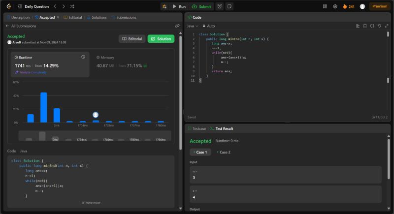 Areeff Pathan on LinkedIn: Leetcode Problem Of The Day : Minimum Array ... Areeff Pathan on LinkedIn: Leetcode Problem Of The Day : Minimum Array ...