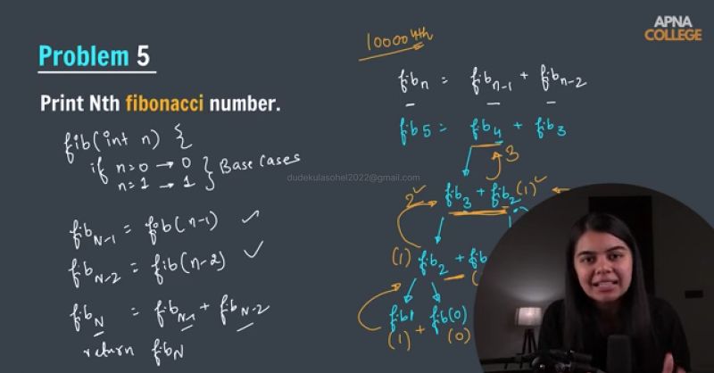 #100daysofdsa #recursion #fibonacci #sorting #algorithm #datastructures ... #100daysofdsa #recursion #fibonacci #sorting #algorithm #datastructures ...
