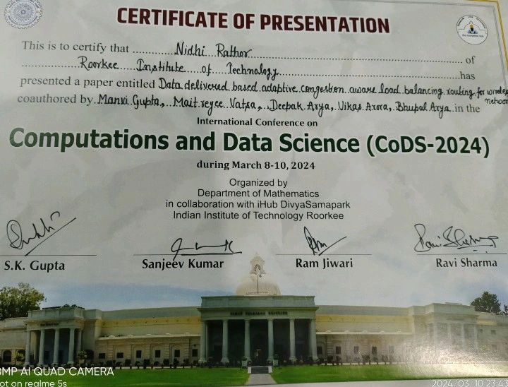 Nidhi Rathor on LinkedIn: #researchpaper #iitroorkee Nidhi Rathor on LinkedIn: #researchpaper #iitroorkee