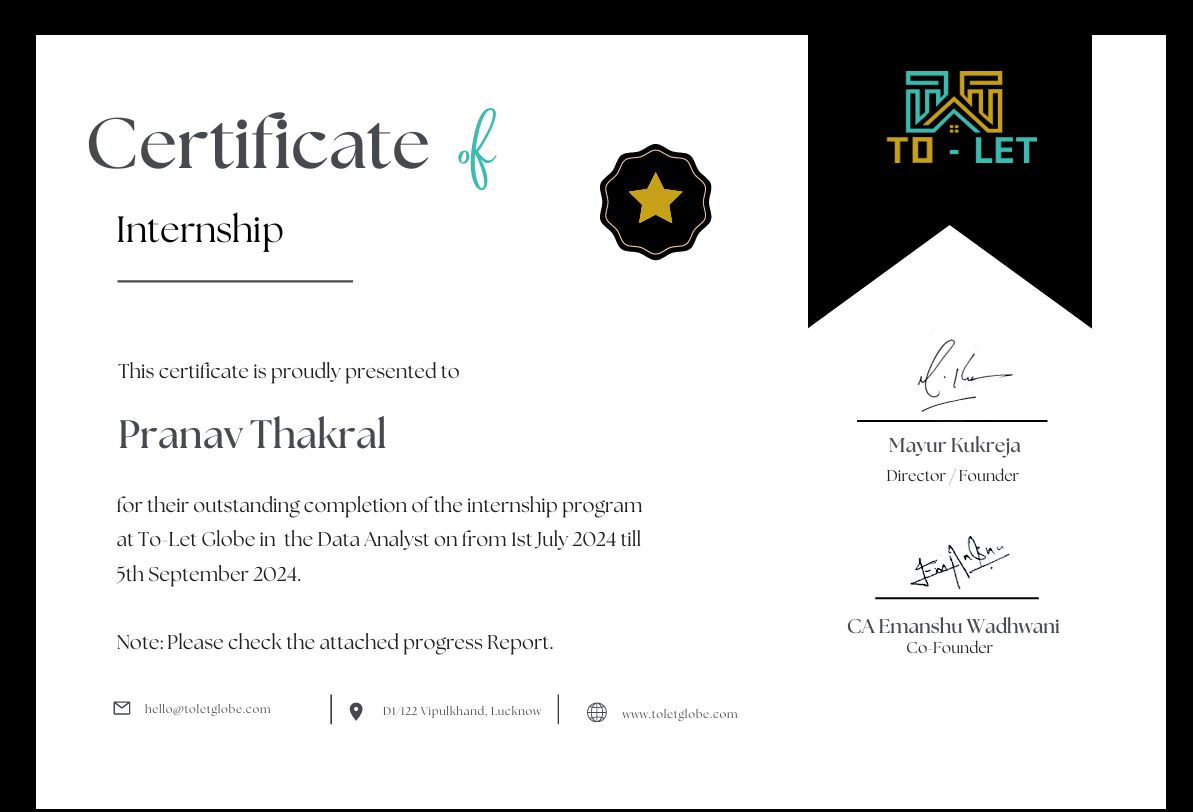 Pranav Thakral on LinkedIn: #internship #dataanalysis #certificate # ... Pranav Thakral on LinkedIn: #internship #dataanalysis #certificate # ...