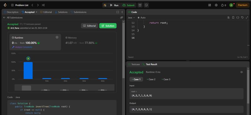 #dsa #problemsolving #leetcode #binarytree #treetraversal… | Arti Rana #dsa #problemsolving #leetcode #binarytree #treetraversal… | Arti Rana