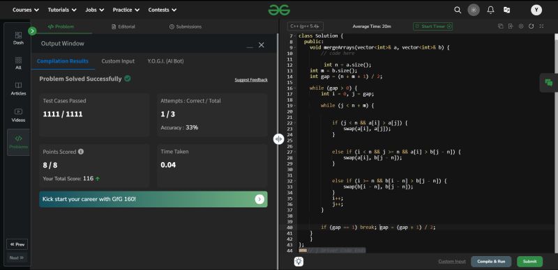 yash singh on LinkedIn: #gfg160daysofproblemsolving #dsa # ... yash singh on LinkedIn: #gfg160daysofproblemsolving #dsa # ...