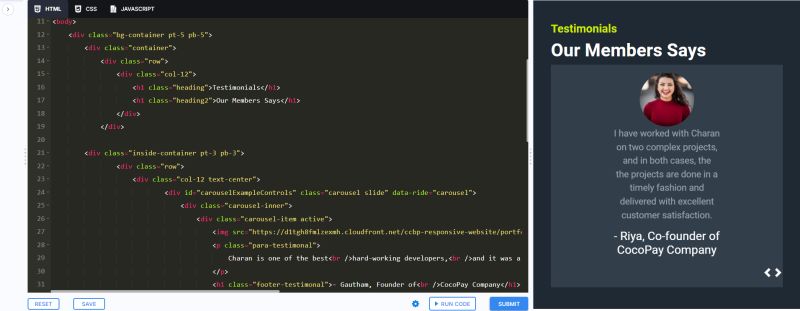 Charan Kumar Kasikala on LinkedIn: #codechallenge #webdevelopment # ... Charan Kumar Kasikala on LinkedIn: #codechallenge #webdevelopment # ...