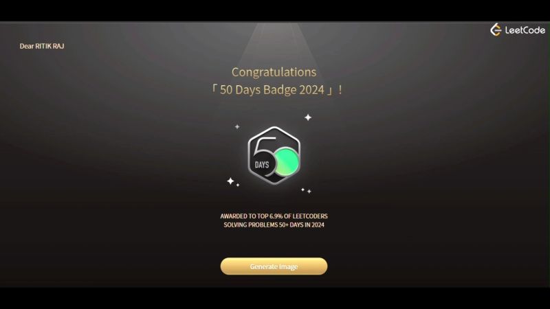 Ritik Raj on LinkedIn: #leetcode50dayschallenge #datastructures # ... Ritik Raj on LinkedIn: #leetcode50dayschallenge #datastructures # ...