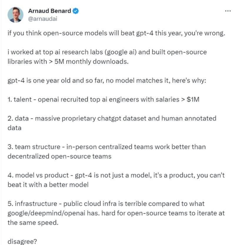#llm #machinelearning #datascience #aitalent #techdebate #opensourceai ... #llm #machinelearning #datascience #aitalent #techdebate #opensourceai ...