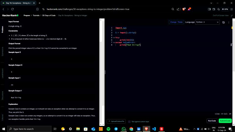 Low Kumar Chowdhury on LinkedIn: #30daysofcode #python #errorhandling # ... Low Kumar Chowdhury on LinkedIn: #30daysofcode #python #errorhandling # ...
