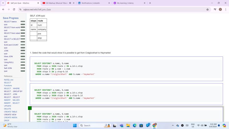 #sql #learningjourney #sqlzoo #milestoneachievement | Saurav Choudhary #sql #learningjourney #sqlzoo #milestoneachievement | Saurav Choudhary