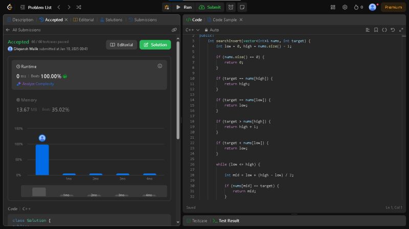 Divyansh Malik on LinkedIn: #leetcode #binarysearch #codingjourney # ... Divyansh Malik on LinkedIn: #leetcode #binarysearch #codingjourney # ...