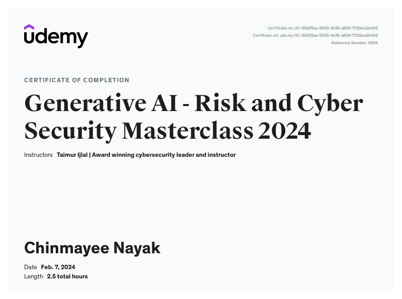#udemy #cybersecurity #generativeai #ai #courses #certificatecourses ... #udemy #cybersecurity #generativeai #ai #courses #certificatecourses ...