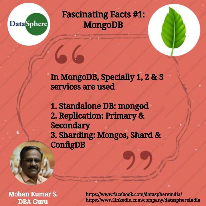Mohan Kumar S on LinkedIn: #mongodb #oracle #sqlserver #dba #database # ... Mohan Kumar S on LinkedIn: #mongodb #oracle #sqlserver #dba #database # ...