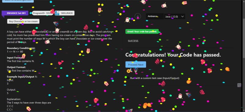 NITHIYA S on LinkedIn: #skillrack #codingchallenge #problemsolving # ... NITHIYA S on LinkedIn: #skillrack #codingchallenge #problemsolving # ...