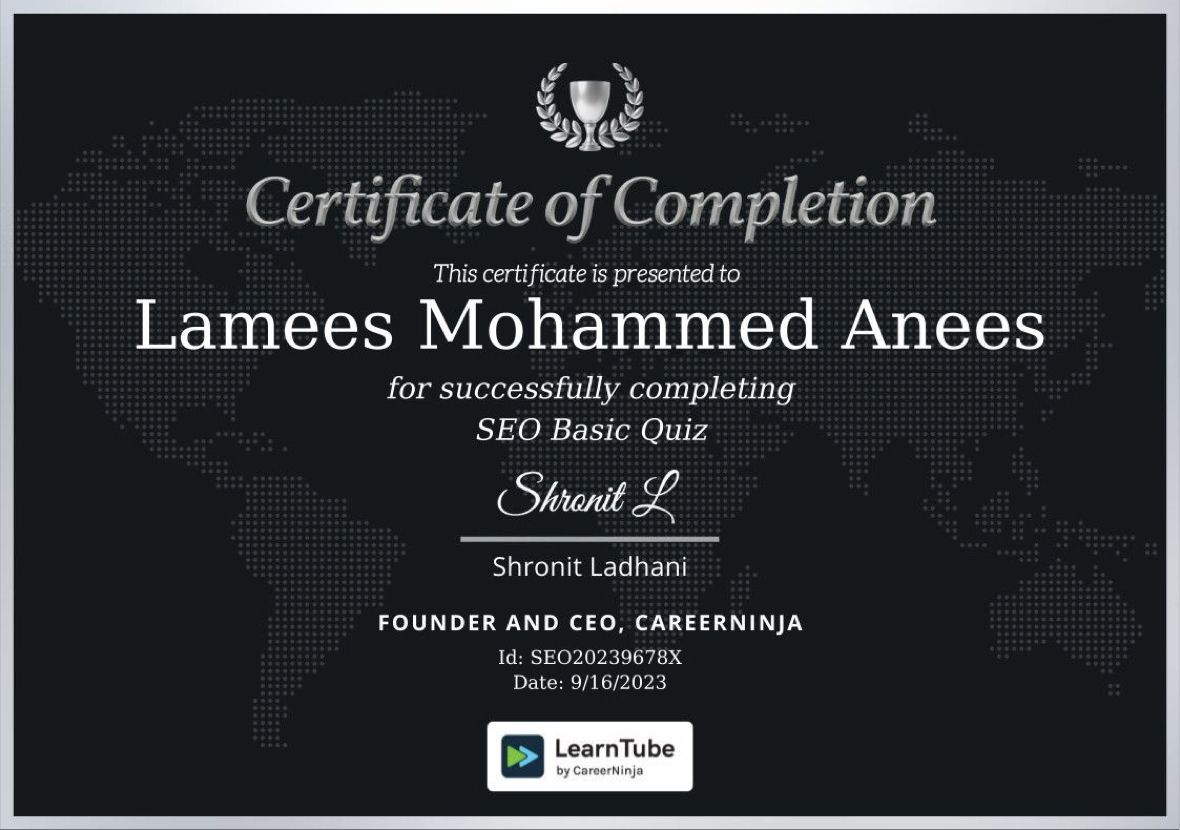 Lamees Anees on LinkedIn: #seo #google #amazon #microsoft #learntube Lamees Anees on LinkedIn: #seo #google #amazon #microsoft #learntube