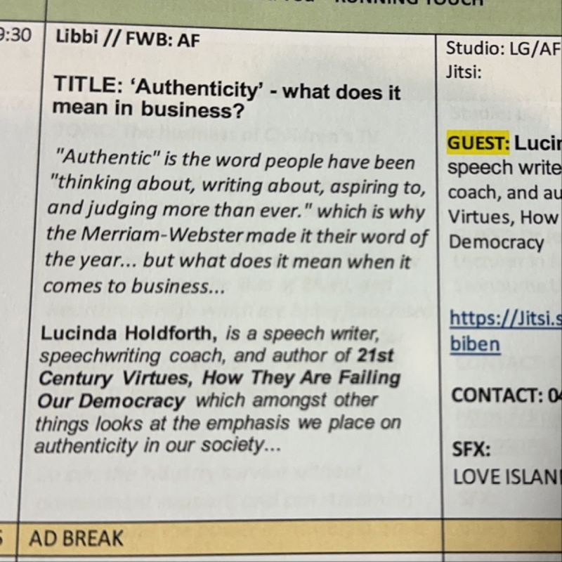 Libbi Gorr on LinkedIn: What he said Libbi Gorr on LinkedIn: What he said