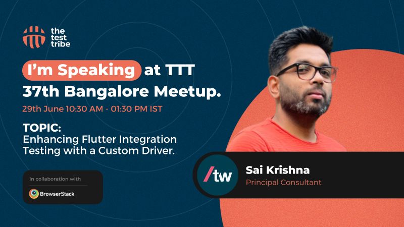#flutter #automation #webdriver #softwaretesting #meetup #techtalk ... #flutter #automation #webdriver #softwaretesting #meetup #techtalk ...