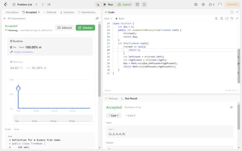 Paramaguru V on LinkedIn: #coding #leetcode #problemsolving # ... Paramaguru V on LinkedIn: #coding #leetcode #problemsolving # ...