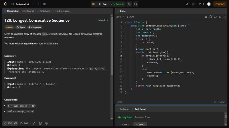 Sparsh Bisht on LinkedIn: #100daysofcode #java #codingjourney #leetcode ... Sparsh Bisht on LinkedIn: #100daysofcode #java #codingjourney #leetcode ...