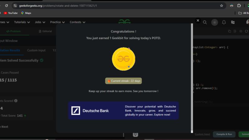 Pradeep S V on LinkedIn: #100daysofcode #geeksforgeeks #java # ... Pradeep S V on LinkedIn: #100daysofcode #geeksforgeeks #java # ...