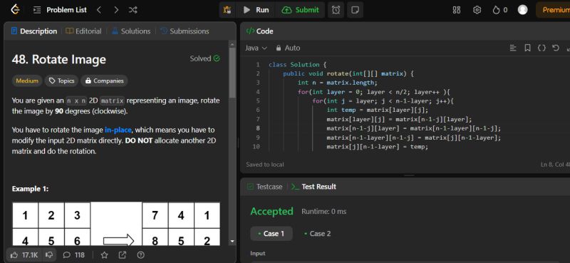 Riya Sharma on LinkedIn: #leetcode #algorithm #problemsolving #java # ... Riya Sharma on LinkedIn: #leetcode #algorithm #problemsolving #java # ...