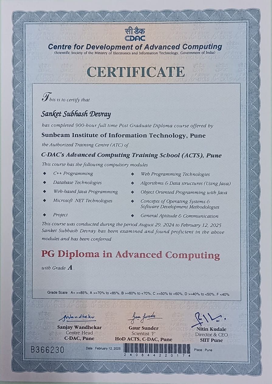 I am thrilled to share that I have successfully completed my PG Diploma ... I am thrilled to share that I have successfully completed my PG Diploma ...