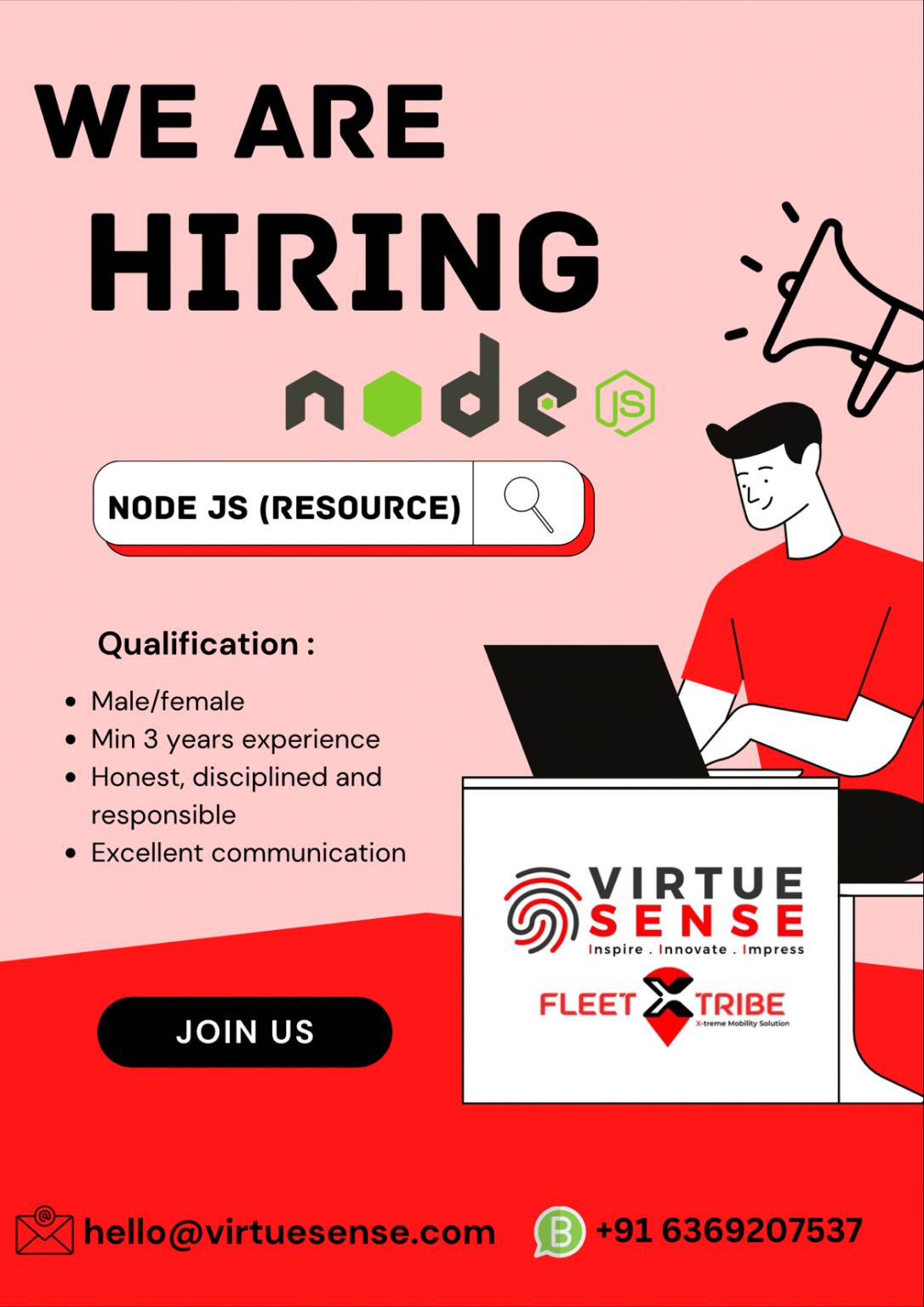 Parthiban A. on LinkedIn: #hiringnow #hiringdevelopers #nodejs # ... Parthiban A. on LinkedIn: #hiringnow #hiringdevelopers #nodejs # ...