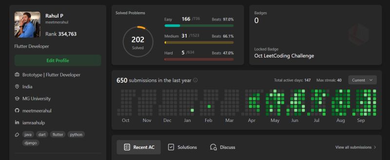 Rahul P on LinkedIn: #leetcode #codingchallenge #programmingskills # ... Rahul P on LinkedIn: #leetcode #codingchallenge #programmingskills # ...