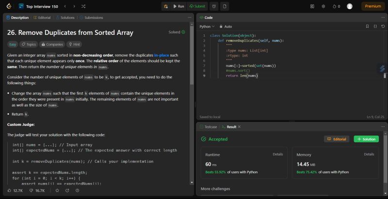 Srinadh Muthaluru on LinkedIn: #leetcode #100daysofcodechallenge # ... Srinadh Muthaluru on LinkedIn: #leetcode #100daysofcodechallenge # ...