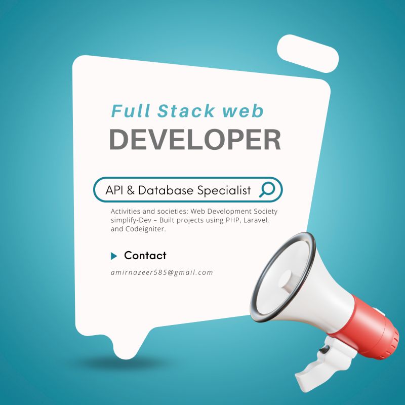 #fullstackdeveloper #laravel #php #codeigniter #webdevelopment ... #fullstackdeveloper #laravel #php #codeigniter #webdevelopment ...