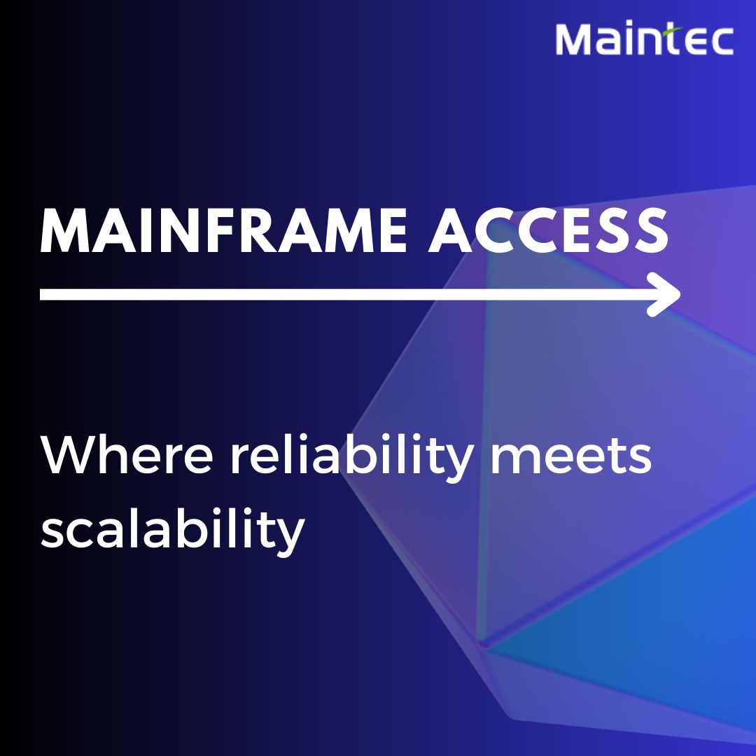 Maintec Technologies - USA on LinkedIn: #mainframeaccess #mainframe # ... Maintec Technologies - USA on LinkedIn: #mainframeaccess #mainframe # ...