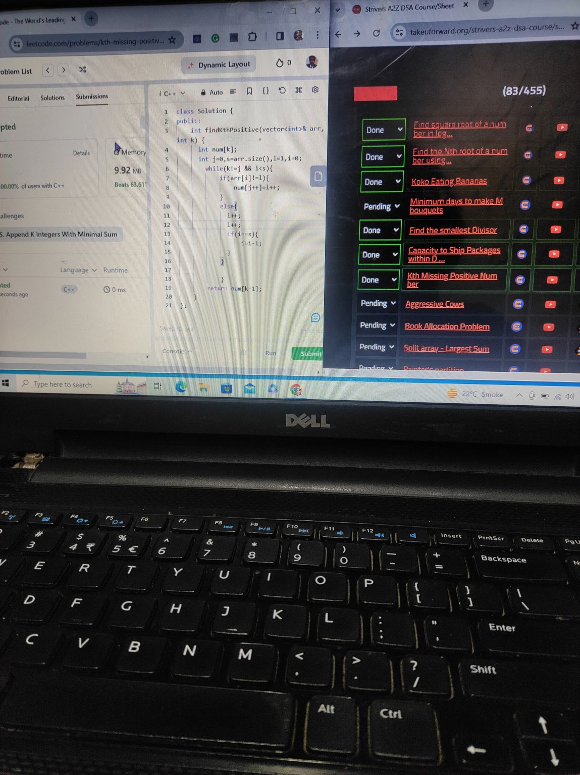 Completed Striver's DSA challenge | Arun Kushwaha posted on the topic ... Completed Striver's DSA challenge | Arun Kushwaha posted on the topic ...