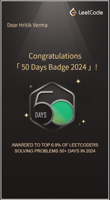 Hritik Verma on LinkedIn: #leetcode #coding #continuouslearning # ... Hritik Verma on LinkedIn: #leetcode #coding #continuouslearning # ...