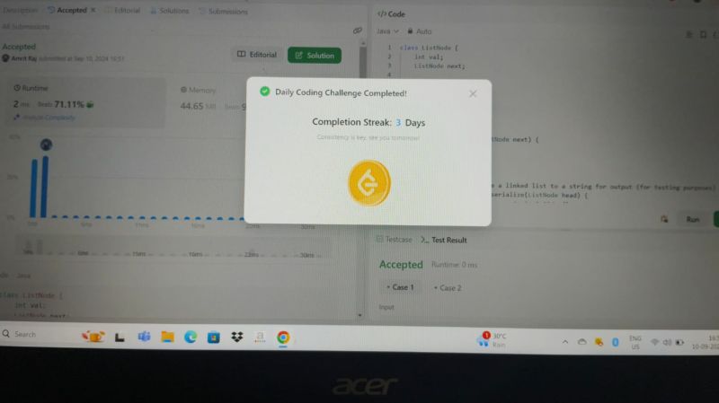 Amrit Raj on LinkedIn: #codingjourney #leetcode #problemsolving # ... Amrit Raj on LinkedIn: #codingjourney #leetcode #problemsolving # ...