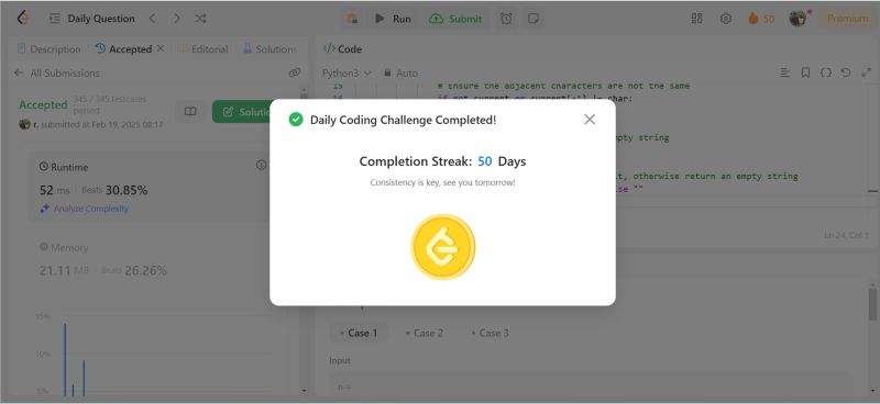 #codinglife #leetcode #problemsolving #growth #consistency… | Roopesh ... #codinglife #leetcode #problemsolving #growth #consistency… | Roopesh ...