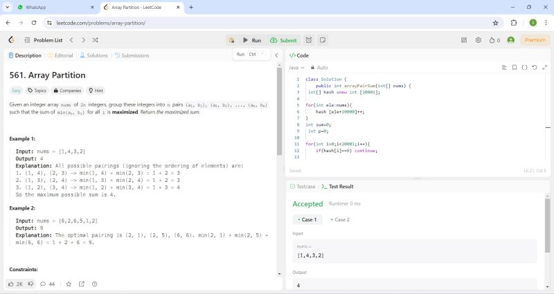 Suwarna Junghare on LinkedIn: #100daysofcoding #java #leetcode Suwarna Junghare on LinkedIn: #100daysofcoding #java #leetcode