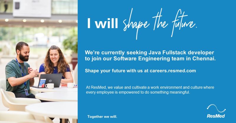 Femine J. on LinkedIn: #resmedindia #softwareengineer #javafullstack # ... Femine J. on LinkedIn: #resmedindia #softwareengineer #javafullstack # ...