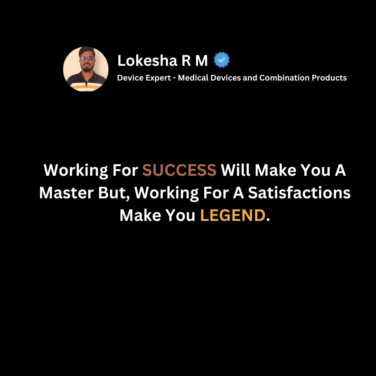 Lokesha R M on LinkedIn: Keep this mind Follow Lokesha R M for more Lokesha R M on LinkedIn: Keep this mind Follow Lokesha R M for more
