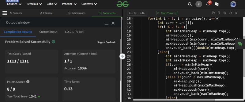 #geeksforgeeks #potd #coding #dsa #problemsolving | Tanmoy Majee #geeksforgeeks #potd #coding #dsa #problemsolving | Tanmoy Majee