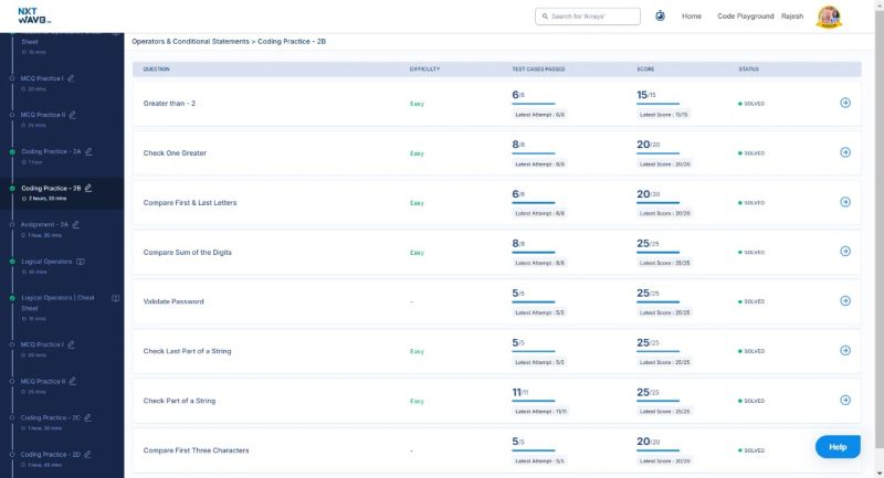 Rajesh Kanna on LinkedIn: #nxtwave #python #codingpractice Rajesh Kanna on LinkedIn: #nxtwave #python #codingpractice