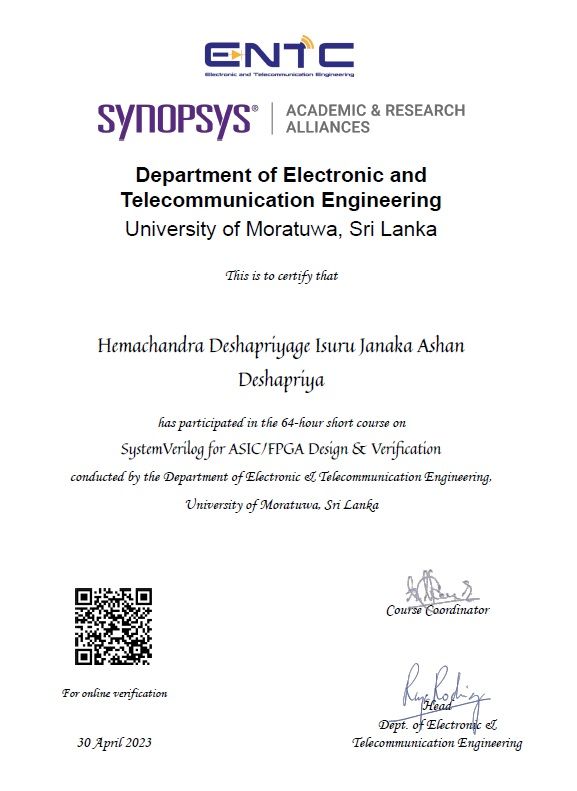 Isuru Deshapriya on LinkedIn: #systemverilog #asic #fpga #design # ... Isuru Deshapriya on LinkedIn: #systemverilog #asic #fpga #design # ...